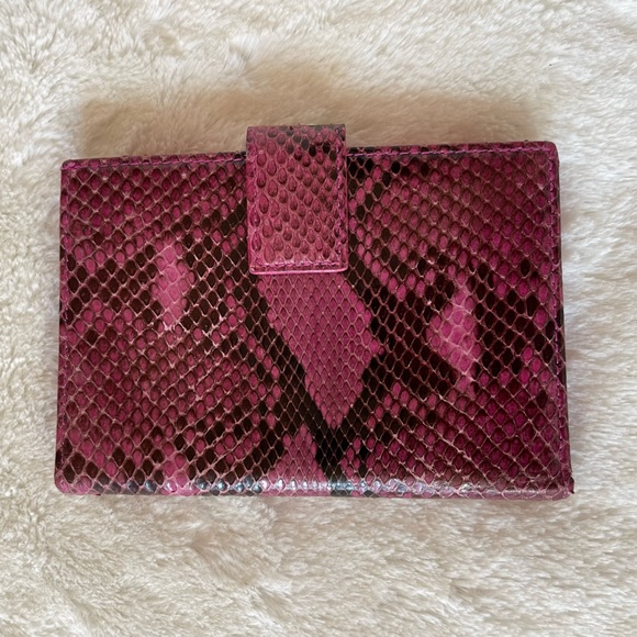 Neiman Marcus | Bags | Neiman Marcus Rare Genuine Python Wallets | Poshmark